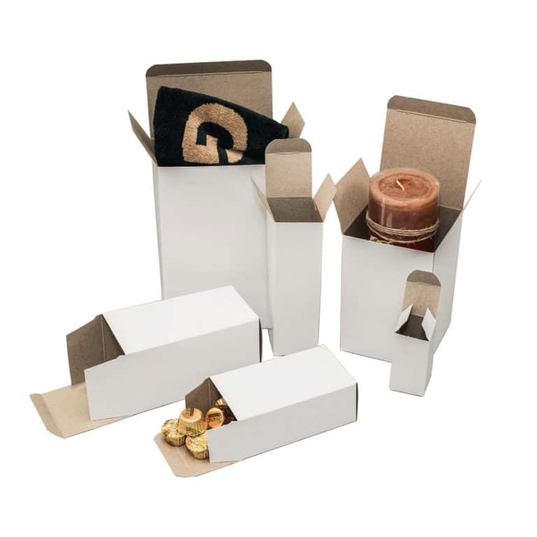 White Reverse Tuck Cartons - Calumet Carton Company